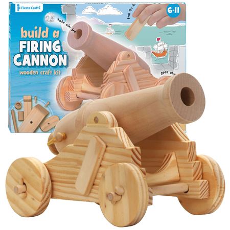 Build a Wooden Firing Cannon | Fiesta Crafts | Make & Do