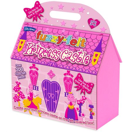 Fuzzy Felt - Princess Castle | Toys & Games | Mulberry Bush