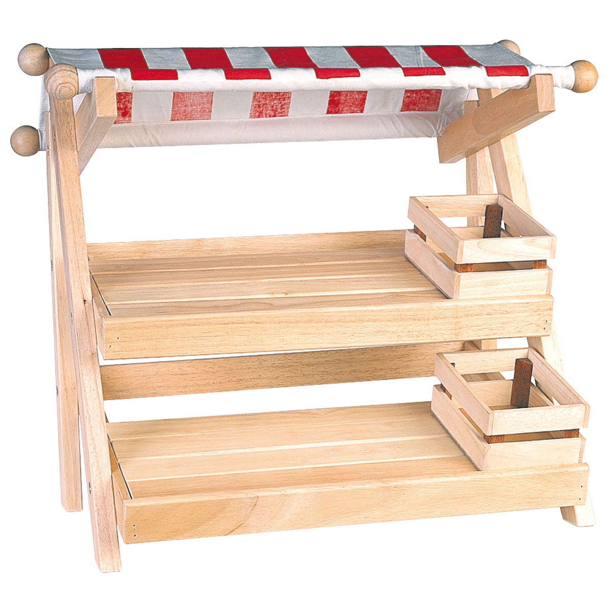 Table Top Market Stall | Bigjigs (ST139) | Wooden Toys