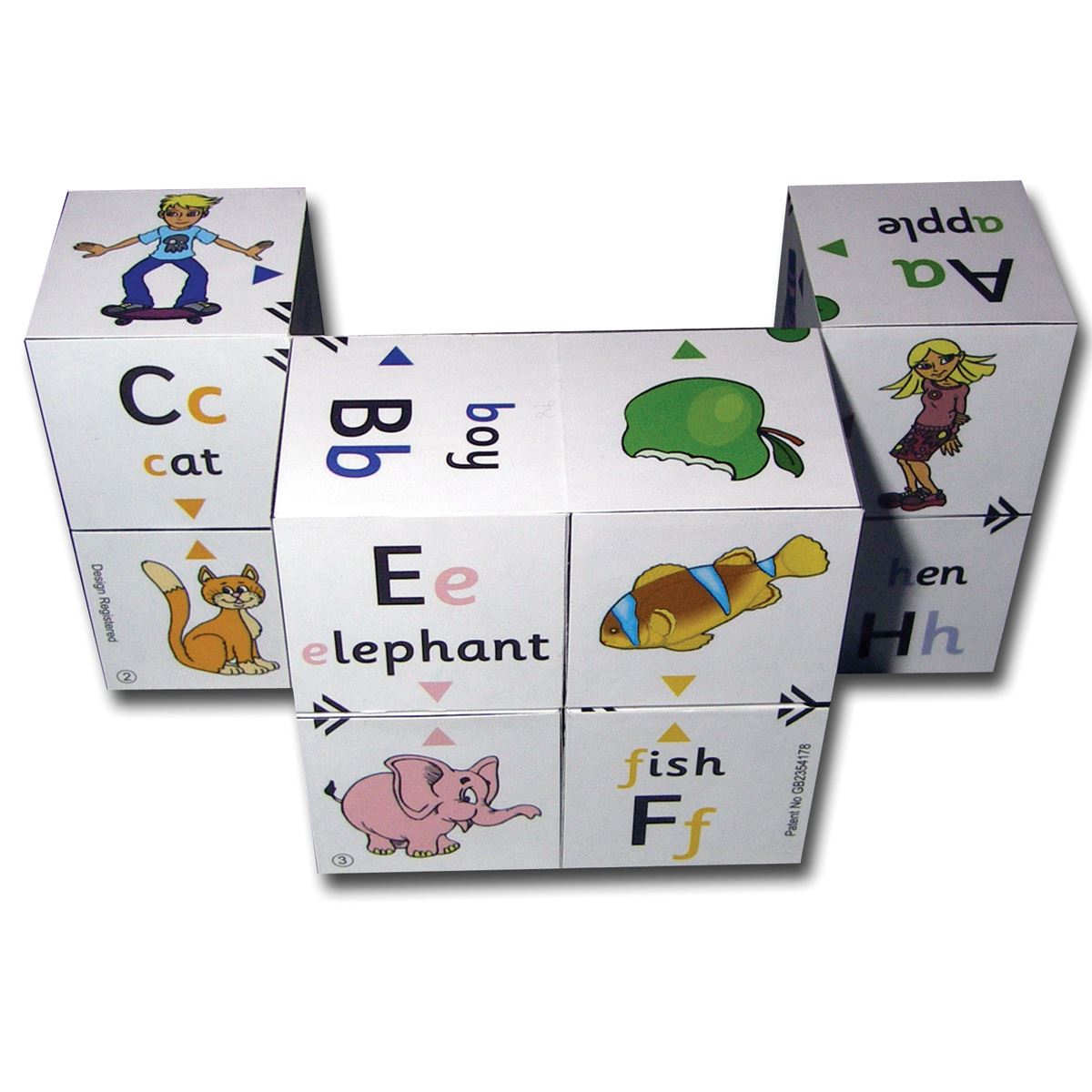 Cube Book - Alphabet | English | Mulberry Bush