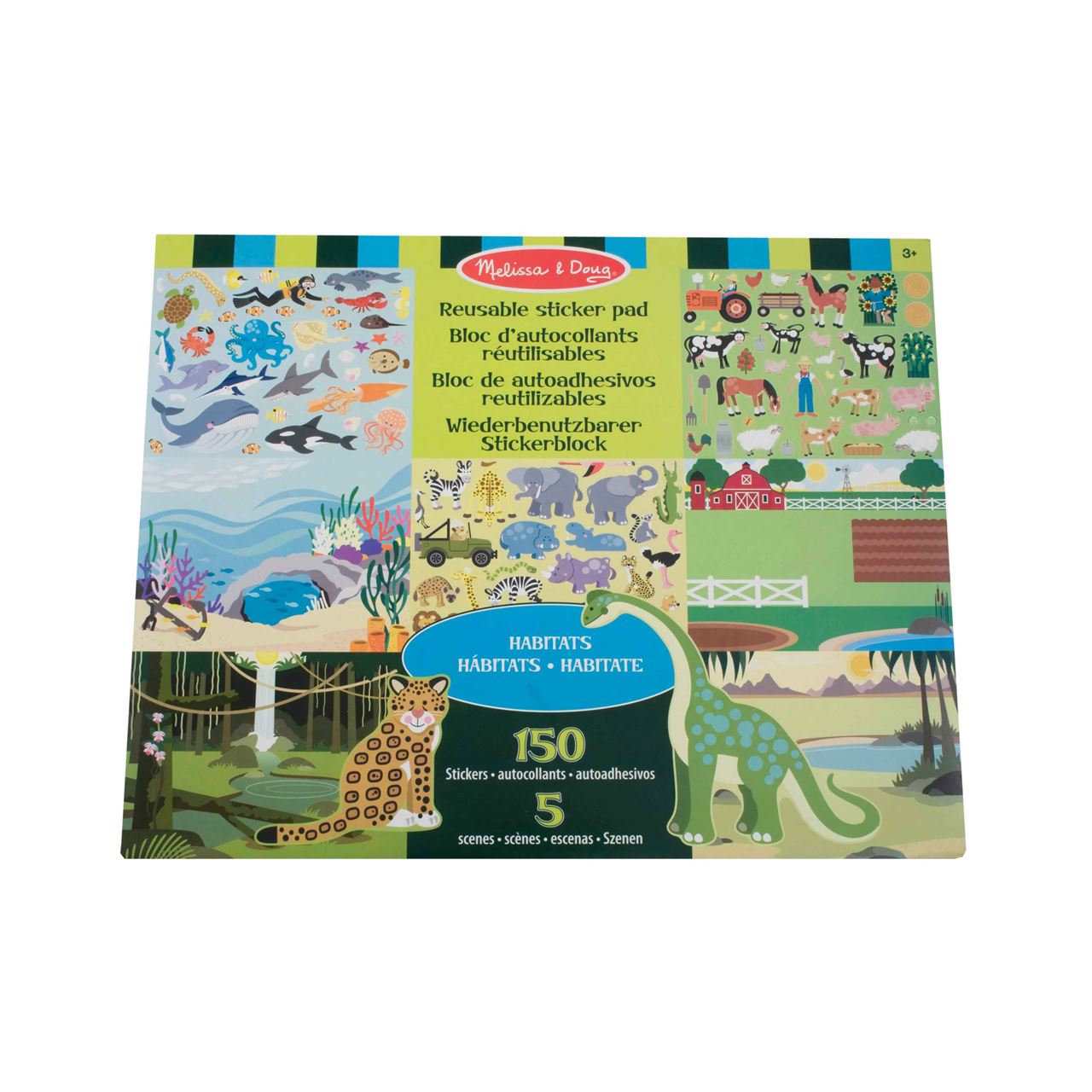 Animal Habitat Reusable Stickers | Make & Do | Mulberry Bush