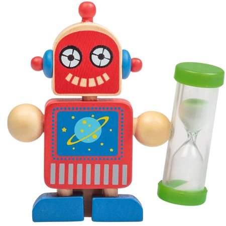 Robot Toothbrush Timer | Room Accessories | Mulberry Bush