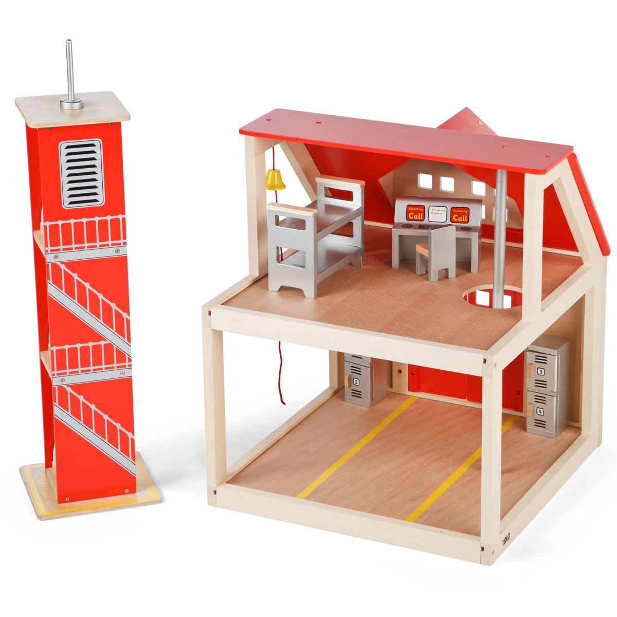 Fire Station Set | Tidlo | Fire & Police | Mulberry Bush