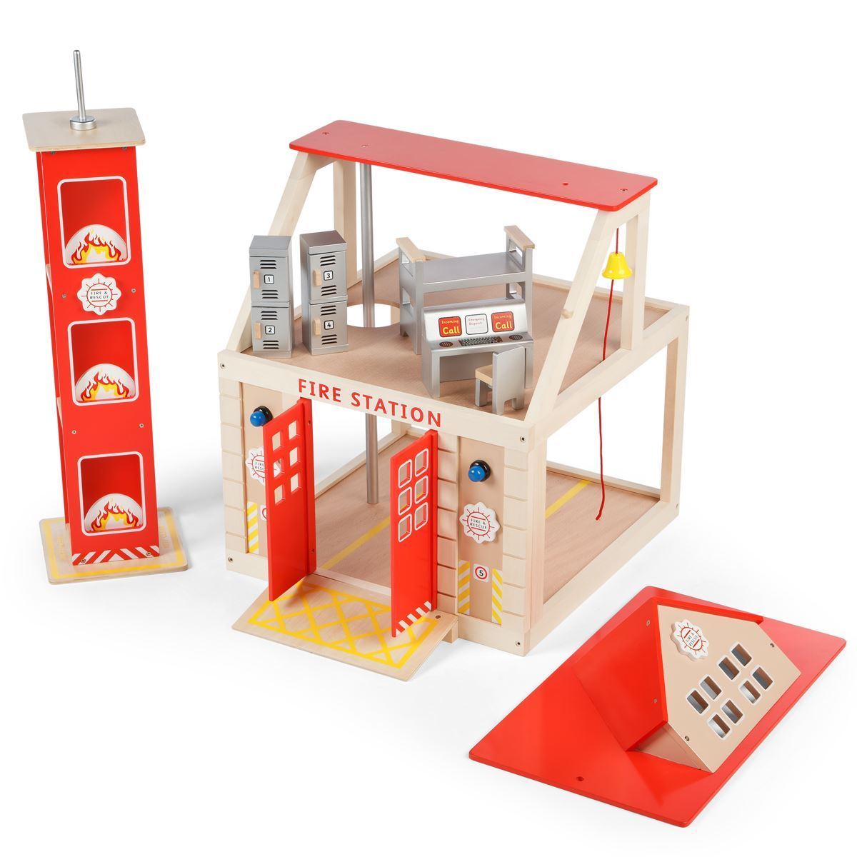 Fire Station Set | Tidlo | Fire & Police | Mulberry Bush