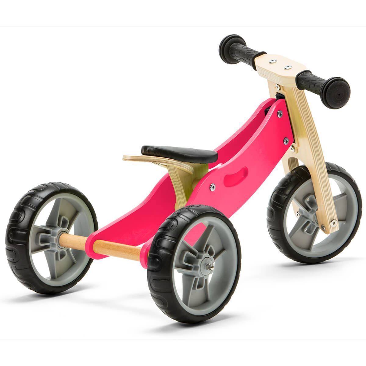 2 in 1 Bike - Pink (Tricycle / Balance Bike) | Trikes