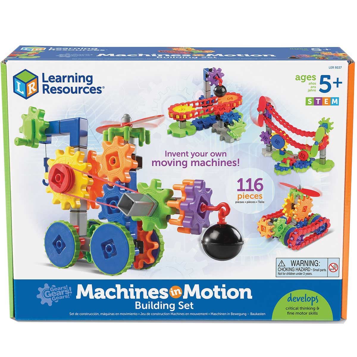 Machines in Motion - Gears, Gears, Gears | Learning Resources