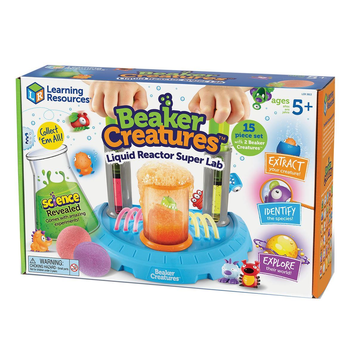 Beaker Creatures Liquid Reactor Super Lab | Learning Resources
