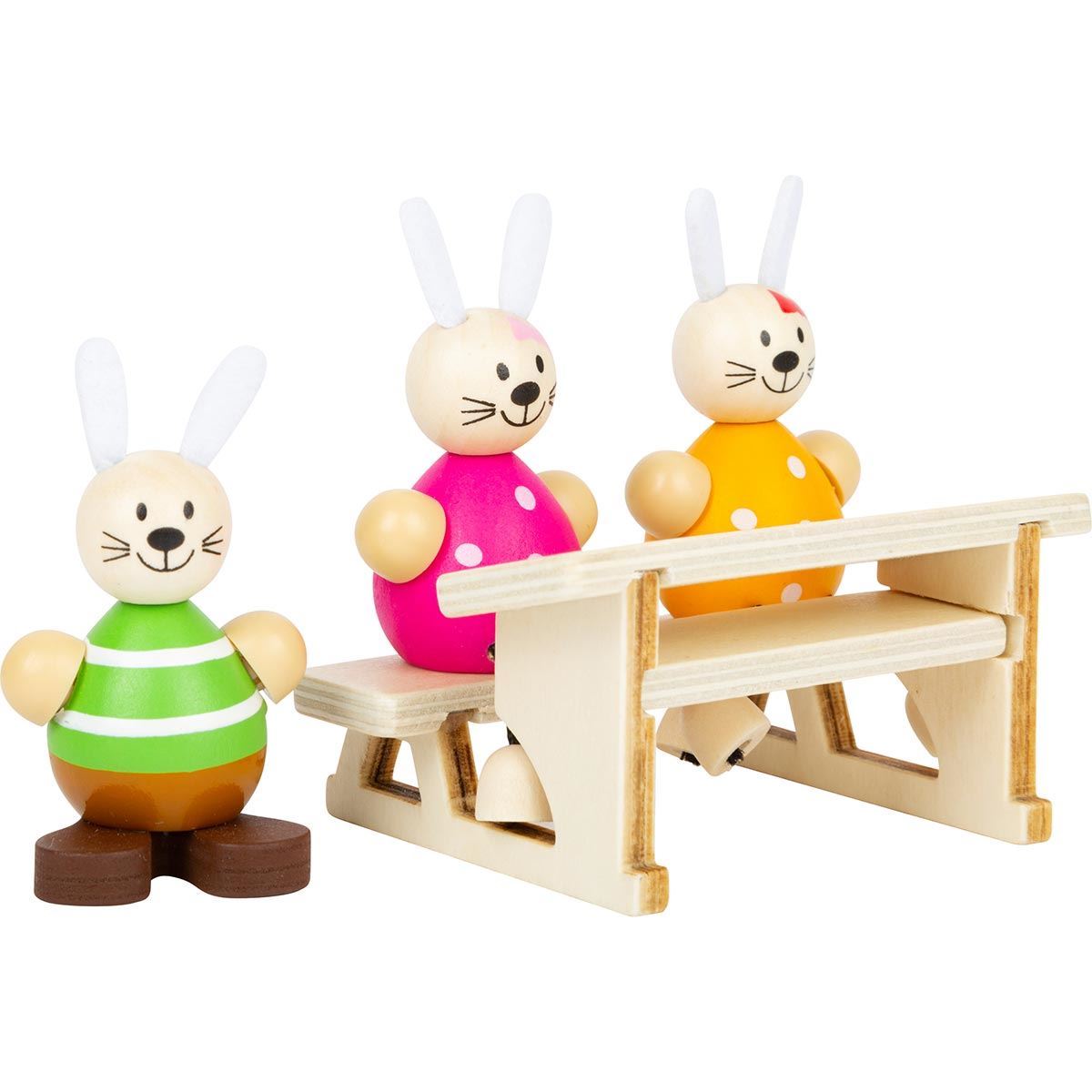 Rabbits School Play Set | Role Play Toys for Children