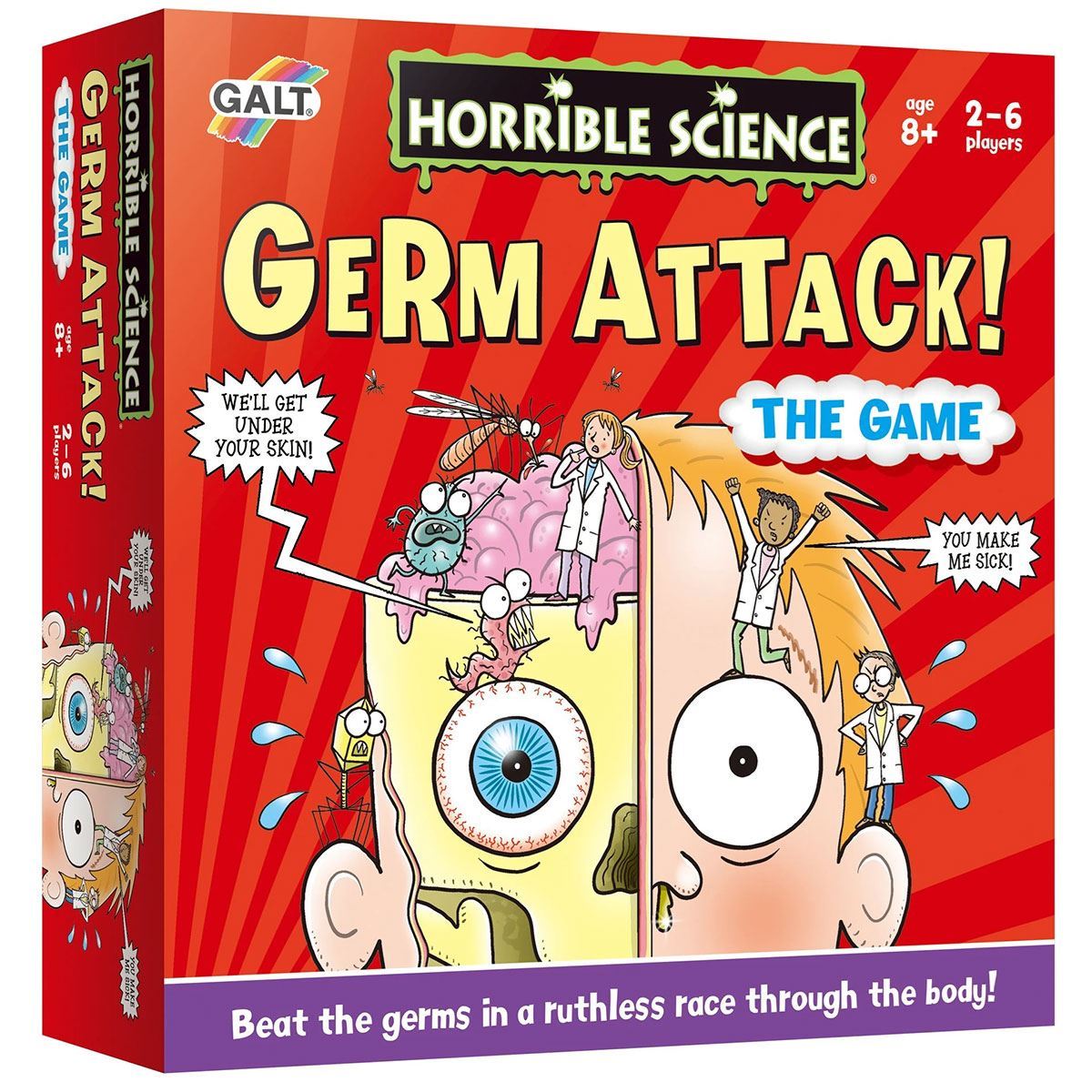 Germ Attack | Galt | Children's Board Games | Mulberry Bush