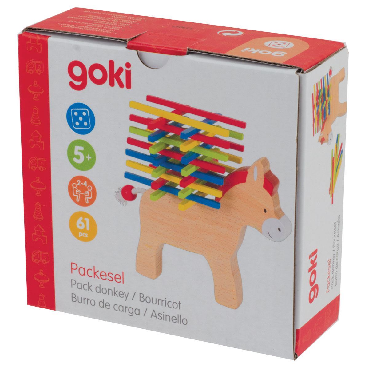 Balancing Donkey Game | Goki | Wooden Games for Children