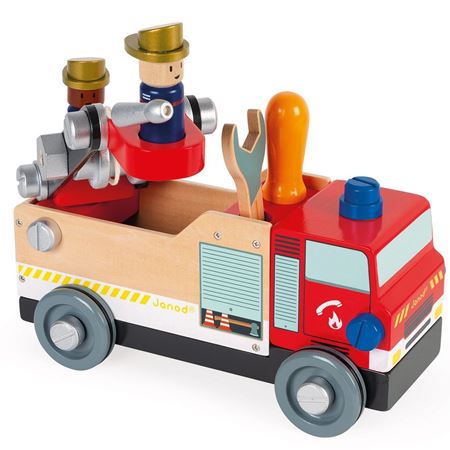 Wooden Fire & Police Station Toys | Fire Engine Toys