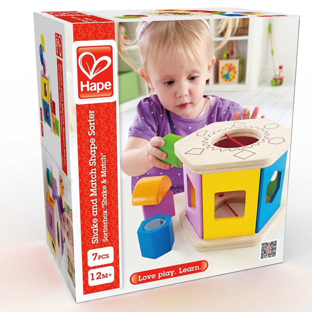 Shake & Match Shape Sorter | Hape | Shape Sorting
