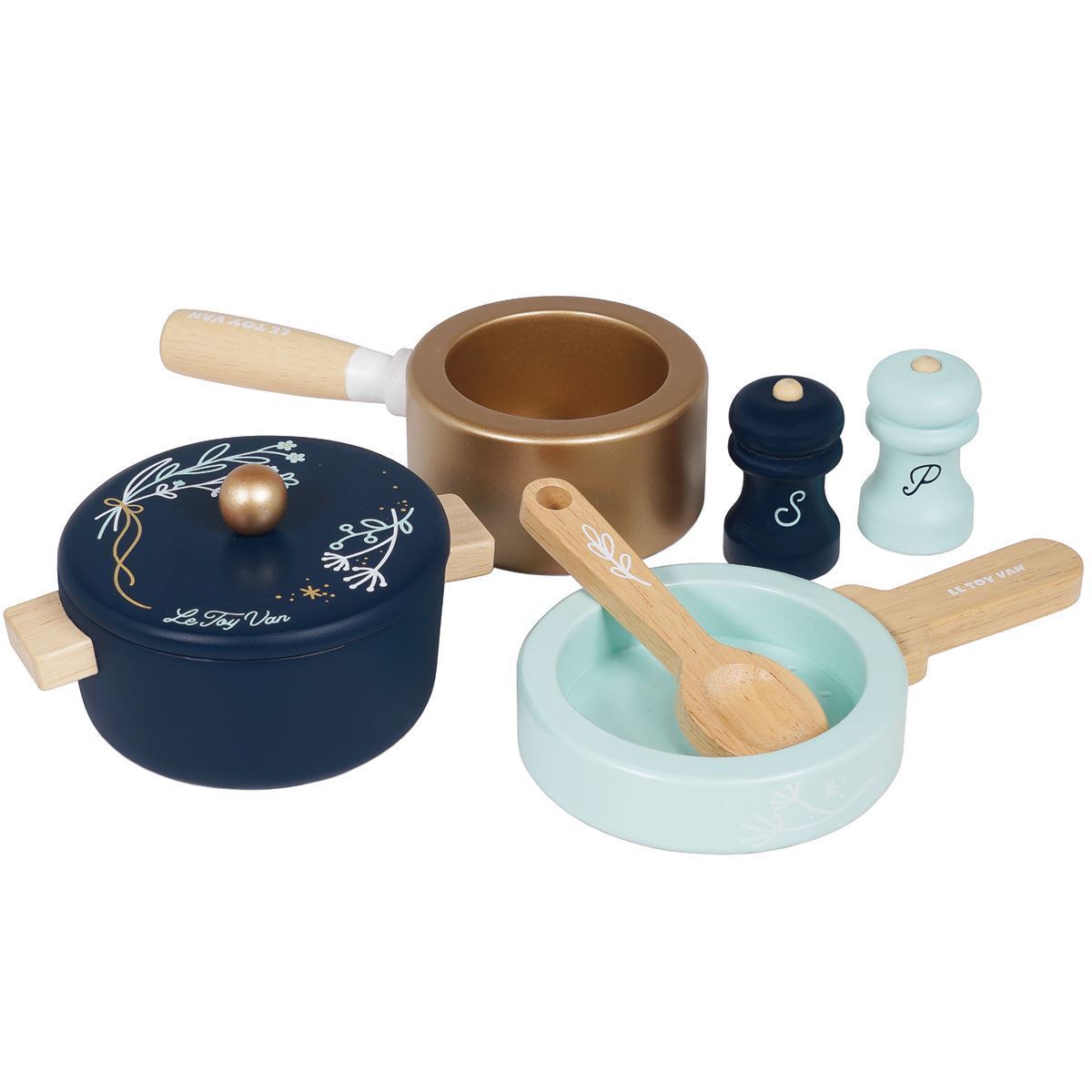 Wooden Pots & Pans Cooking Set | Le Toy Van (TV301)