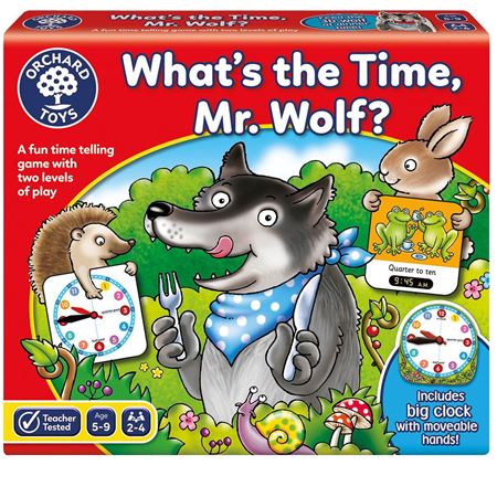 What's the Time Mr Wolf? | Orchard Toys | Educational Games