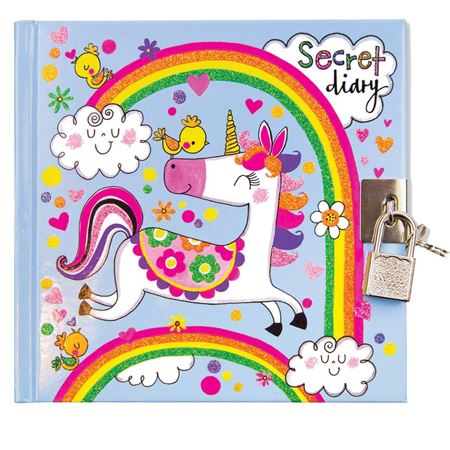 Glitter Unicorn Secret Diary | Rachel Ellen Designs