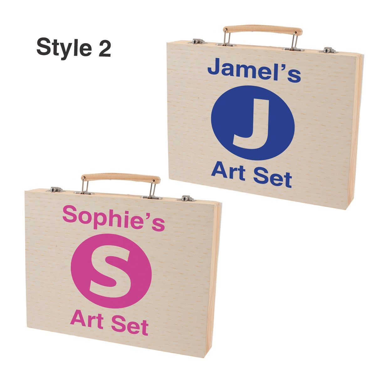 Personalised Art Set | Personalised Pencils | Mulberry Bush