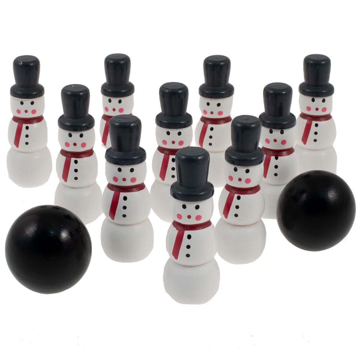 Snowman Bowling | House of Marbles | Christmas Toys