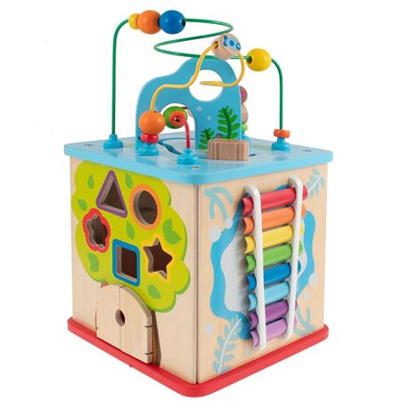 Wooden Activity Cubes - Mulberry Bush